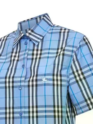 Burberry Equestrian Knight Check-print Shirt
