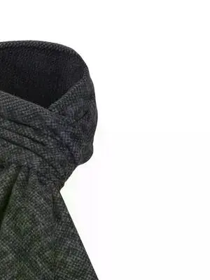 CHELSEY IMPORTS Geometric Fringed Scarf