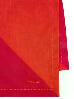 Paul Smith Colour-block Scarf - Red