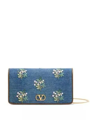 Valentino Garavani Embroidered Cross Body Bags