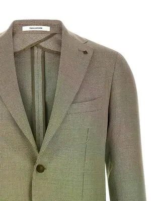 Tagliatore Montecarlo Buttoned Pin-detail Blazer - Brown