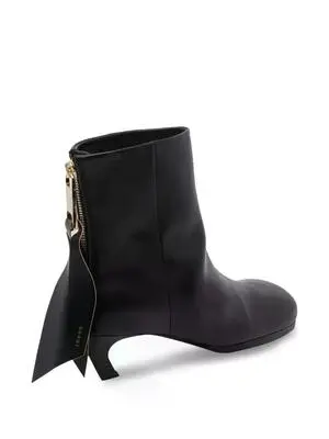 Sacai Round-toe Zip-fastening Boots