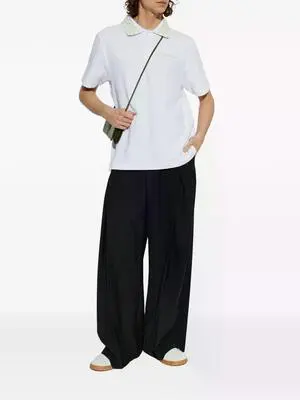 Casablanca Pleated Wide Leg Trousers