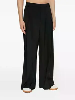 Casablanca Pleated Wide Leg Trousers