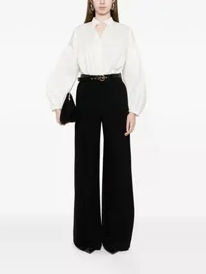 Max Mara Belted Wide Leg Trousers