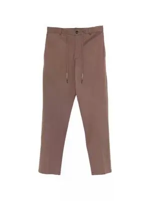 CIRCOLO 1901 Drawstring Trousers - Brown