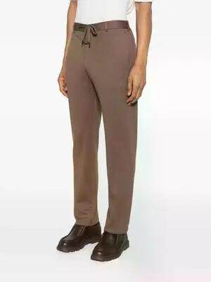CIRCOLO 1901 Drawstring Trousers - Brown