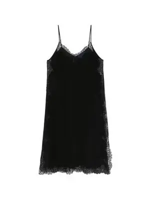 MES DEMOISELLES Lace Trim Top