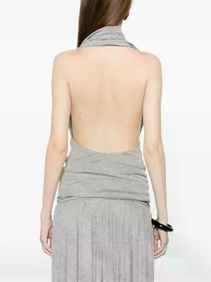 AYA MUSE Draped Halterneck Top
