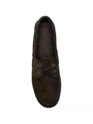 SEBAGO Laced Leather Casual Shoes
