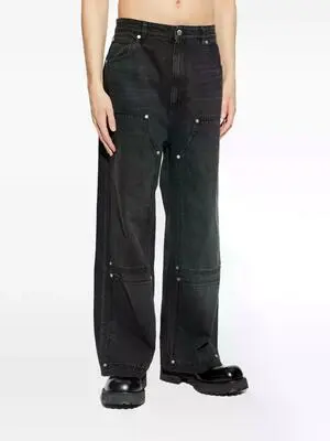 44 LABEL GROUP Panelled Riveted Trousers