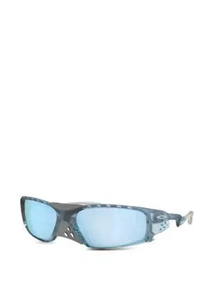 Oakley Plantaris Sq Rectangle-frame Sunglasses - Blue