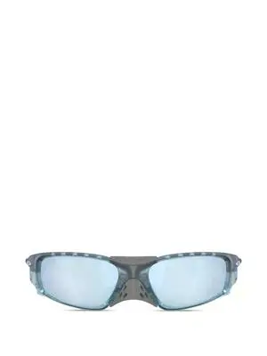 Oakley Plantaris Sq Rectangle-frame Sunglasses - Blue