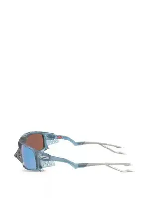 Oakley Plantaris Sq Rectangle-frame Sunglasses - Blue