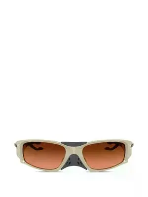 Oakley Plantaris Sq Logo-detail Sunglasses - Neutrals