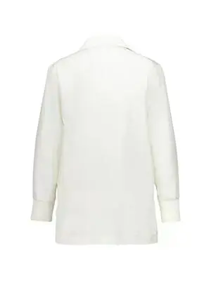 PAULA Diane V-neck Long-sleeve Blouse - Neutrals