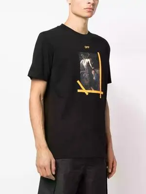Off-White Arrows Caravaggio Print T-shirt