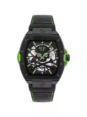 Philipp Plein Skeleton 2.0 Automatic Watch - Black