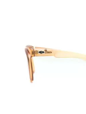 Dior 1970s Rectangle-frame Sunglasses