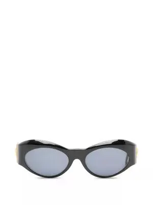 Versace 1980s Medusa Sunglasses - Black