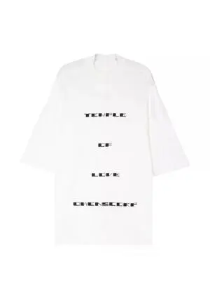 Rick Owens Short-sleeve Print T-shirt - White