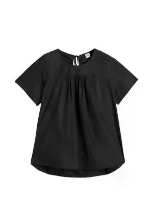 Aspesi Short Sleeve Blouse - Black