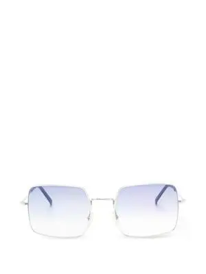 Gianfranco Ferre 1990s Square Sunglasses - Silver