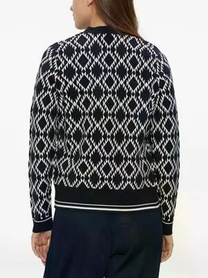 Bogner Diamond-pattern Cardigan