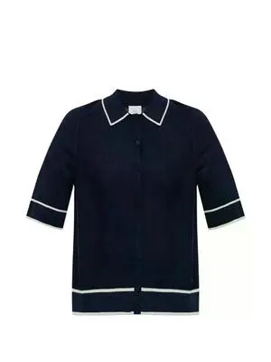 Bogner Contrast Collar Cardigan