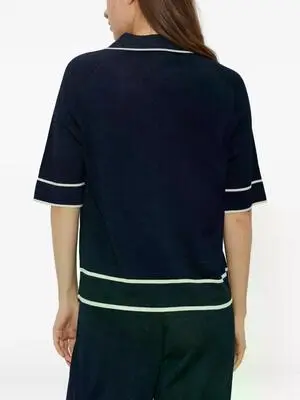 Bogner Contrast Collar Cardigan