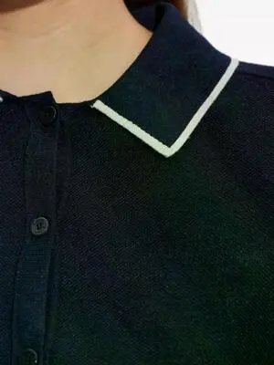 Bogner Contrast Collar Cardigan