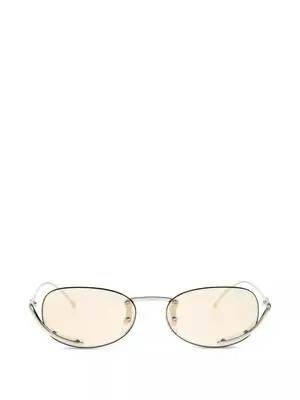 DIESEL® Oval-frame Sunglasses - Silver