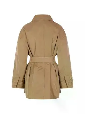 Ermanno Scervino Belted Embroidered Trench Coat