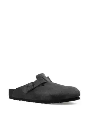 BIRKENSTOCK Boston Buckle-strap Clogs - Grey