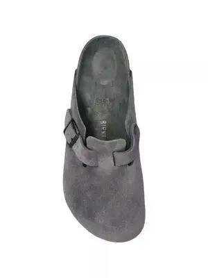 BIRKENSTOCK Boston Buckle-strap Clogs - Grey