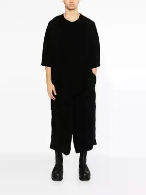 JULIUS Cropped Baggy Trousers