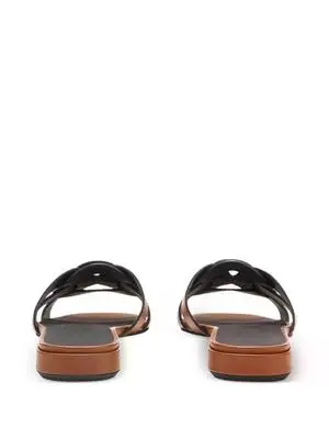 Furla Leather Flat Sandals
