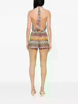 Missoni Chevron V-neck Playsuit