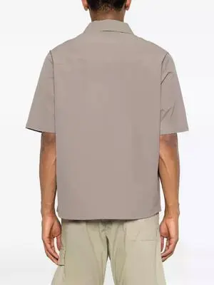 HIKING PATROL Zip Short-sleeve Shirt - Neutrals