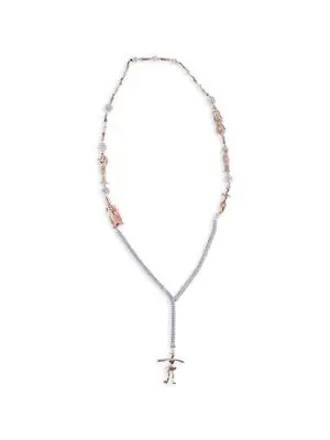 Max Mara Pendant-detail Necklace - Pink