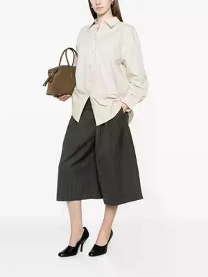 TOTEME Beige Cotton Button-front Shirt