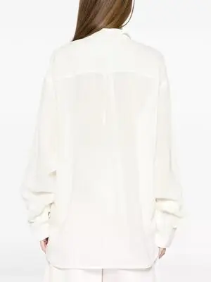 TOTEME Overlapping-collar Blouse