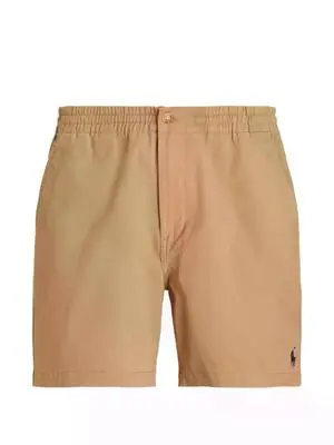 Polo Ralph Lauren Logo-embroidered Shorts - Neutrals