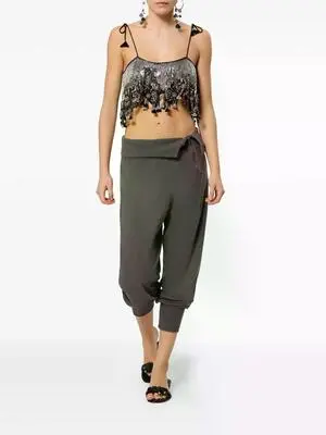Isabel Marant Étoile Liwane Sequin-embellished Silk Top