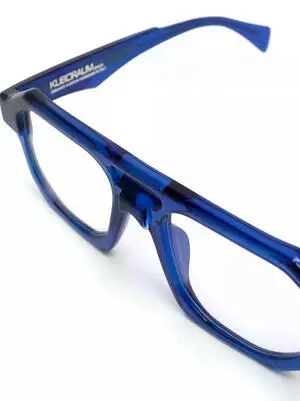 KUBORAUM Pilot Frame Glasses - Blue