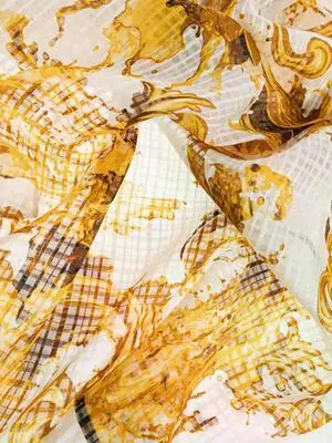 Versace Baroque Print Scarf
