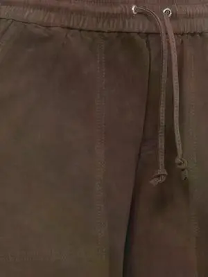 P.a.r.o.s.h Drawstring Suede Shorts