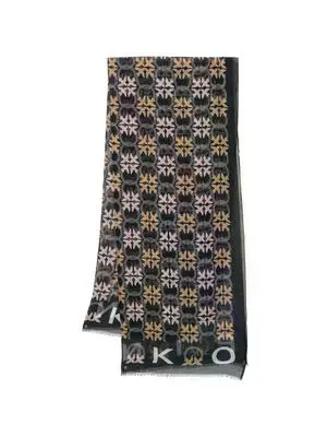 Pinko Printed Scarf - Black