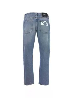Off-White Logo Jeans