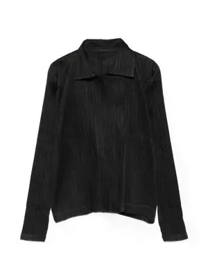 Issey Miyake Pleated Collar Jacket